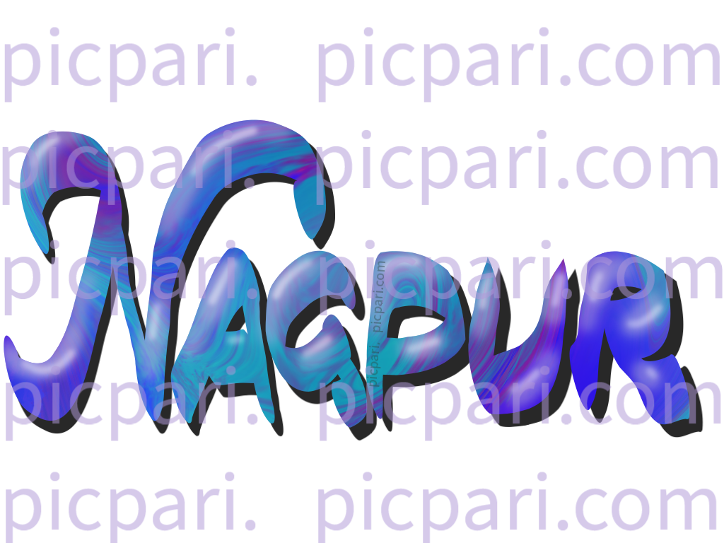 6 Nagpur city name lettering stock PNG images of the month
