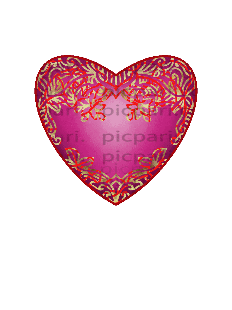 Feb 25 Free Design of the month Heart GIF released